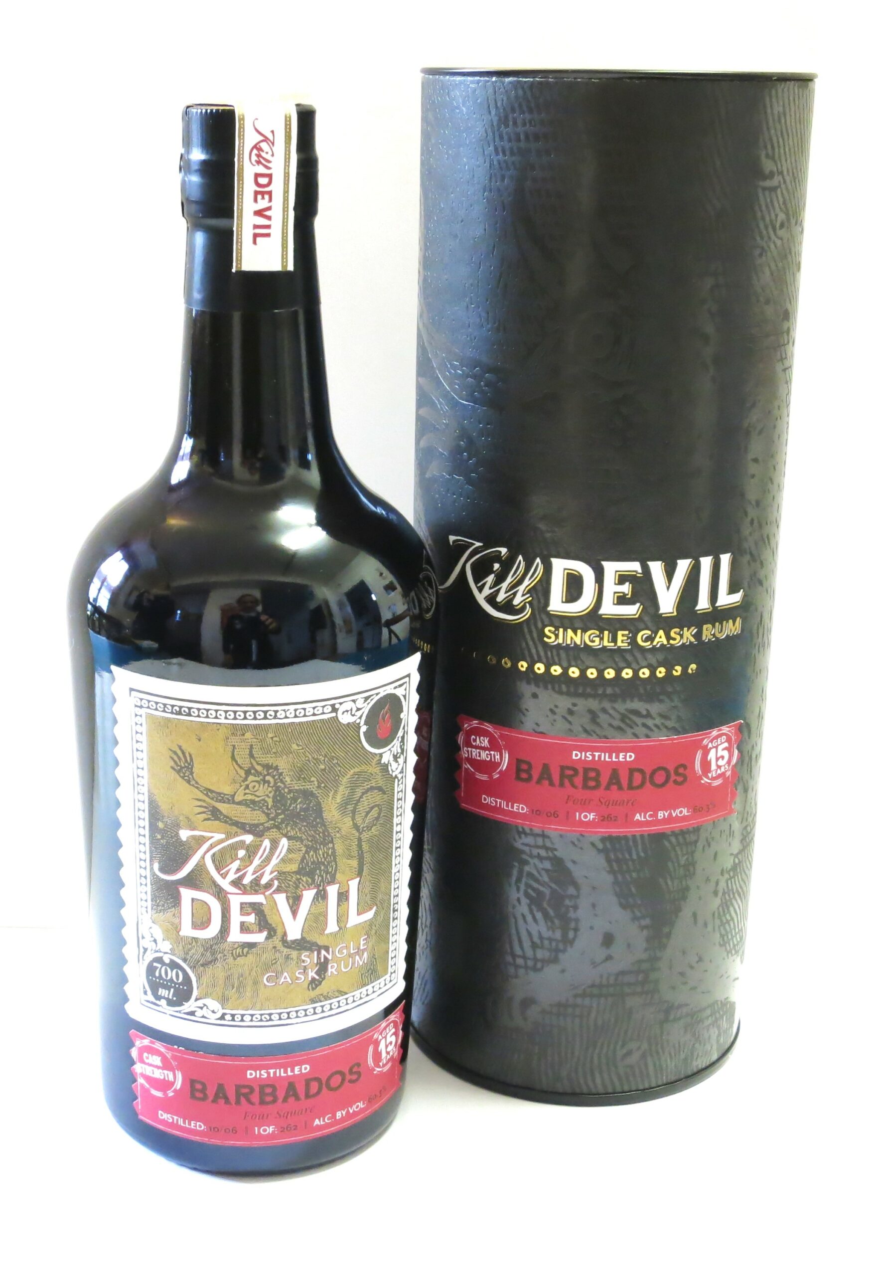 FOURSQUARE 15 ans -rhum single cask Kill Devil 60,3%