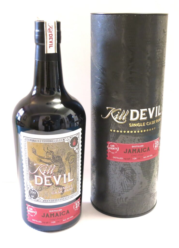 JAMAICA 23 ans -Long Pond rhum single cask Kill Devil 42,2%