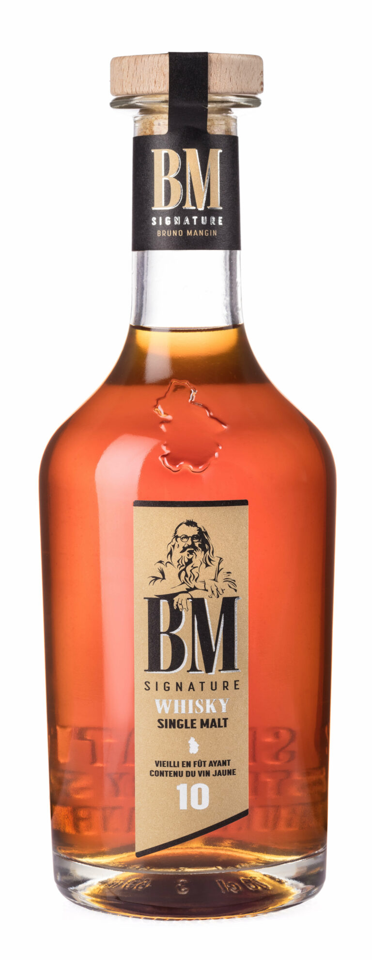 BM Signature whisky single malt -vin jaune 10 ans