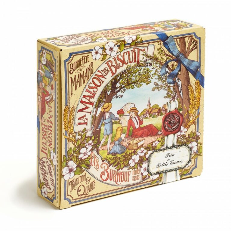 Biscuits Trio de petits cœurs, gourmandise artisanale