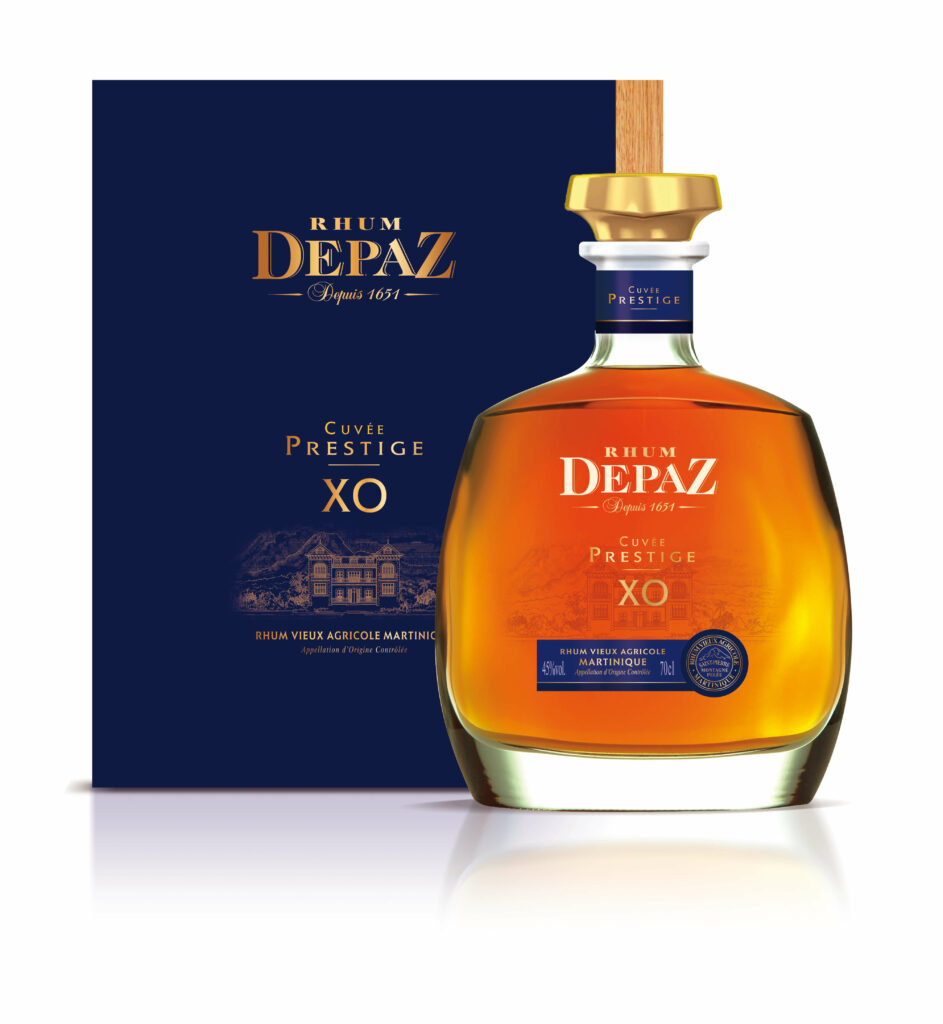 DEPAZ, rhum Vieux XO Cuvée Prestige 45% au meilleur prix