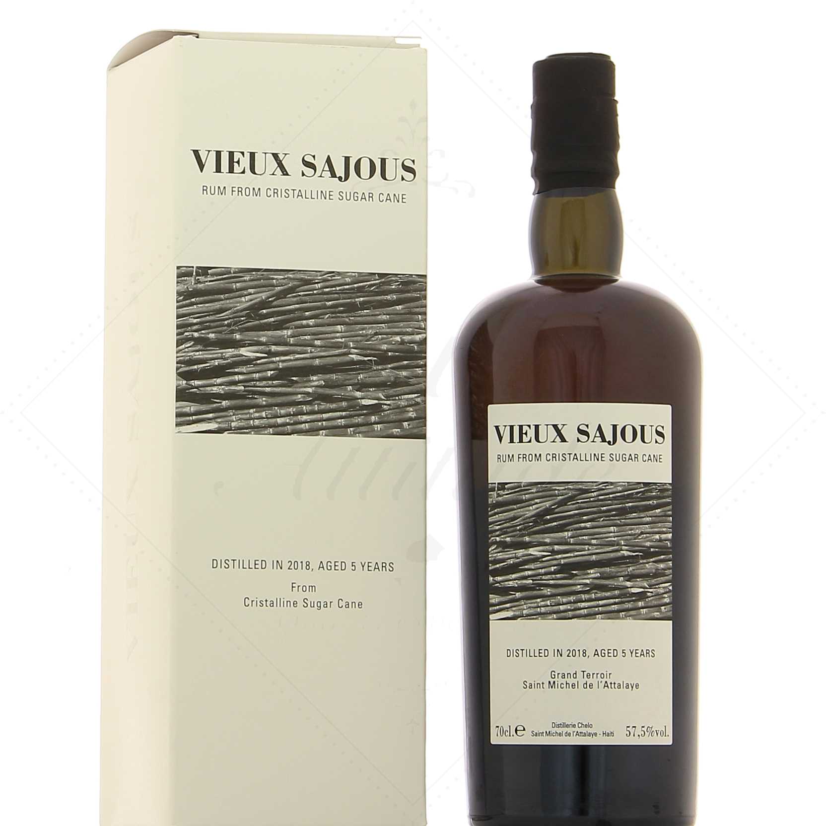 VIEUX SAJOUS 5 ans 57,5%, Clairin, Haiti rhum au meilleur prix